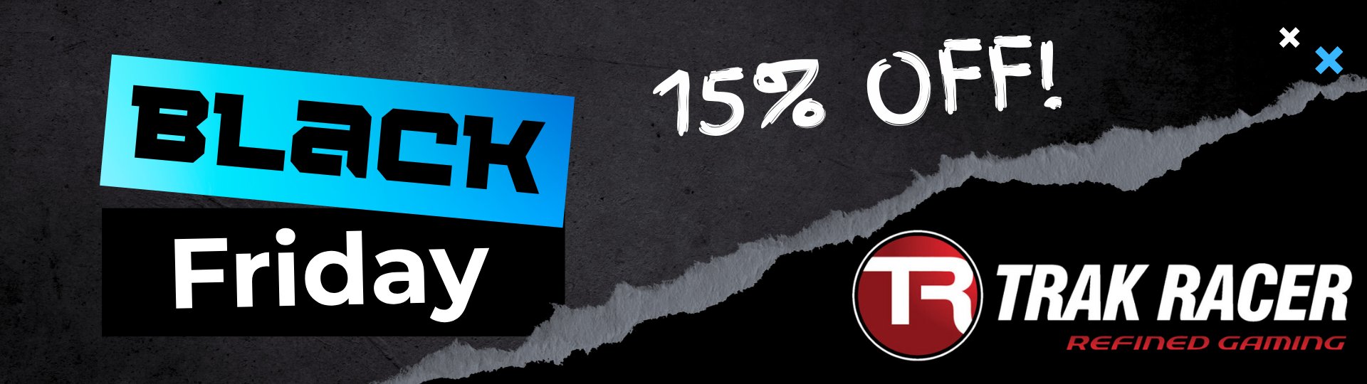 Trak Racer Black Friday – Player1 Sim Gear