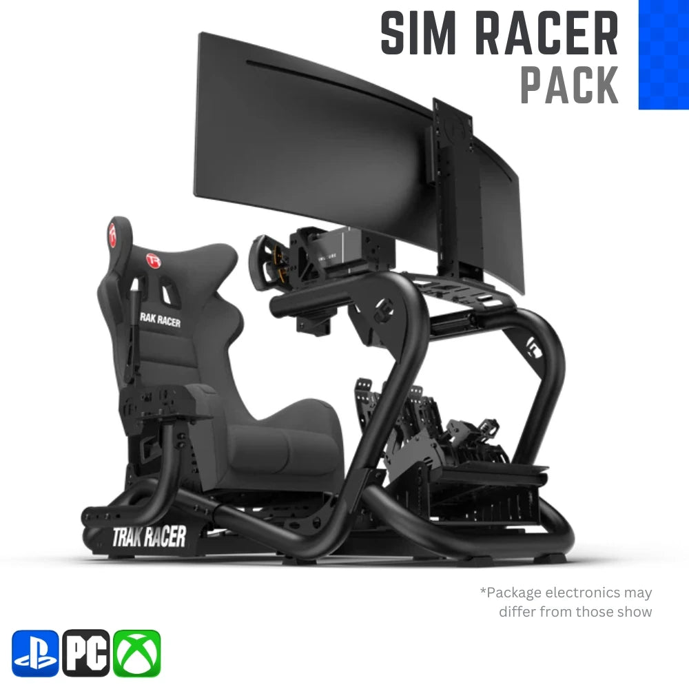 Sim Racer Pack | Player1 Sim Gear | Trak Racer TR8 Pro Bundle