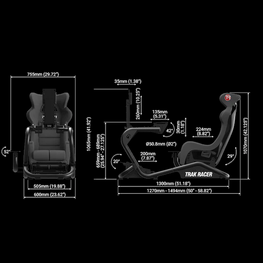 TR8 Pro Racing Simulator – Player1 Sim Gear