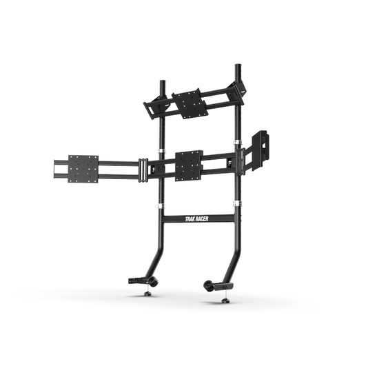 Trak Racer Integrated Quad Monitor Stand for TR8 Pro – Player1 Sim Gear
