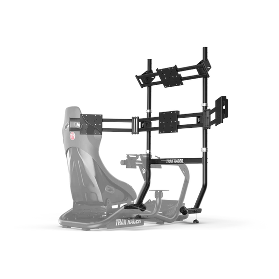 Trak Racer Integrated Quad Monitor Stand for TR8 Pro – Player1 Sim Gear