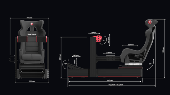 Trak Racer TR160 Mk4 Racing Simulator | Sim Racing Excellence – Player1 ...