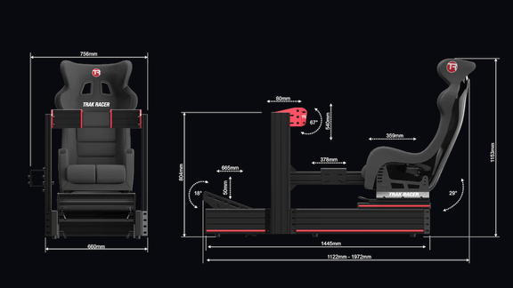 Trak Racer TR160 Mk4 Racing Simulator | Sim Racing Excellence – Player1 ...